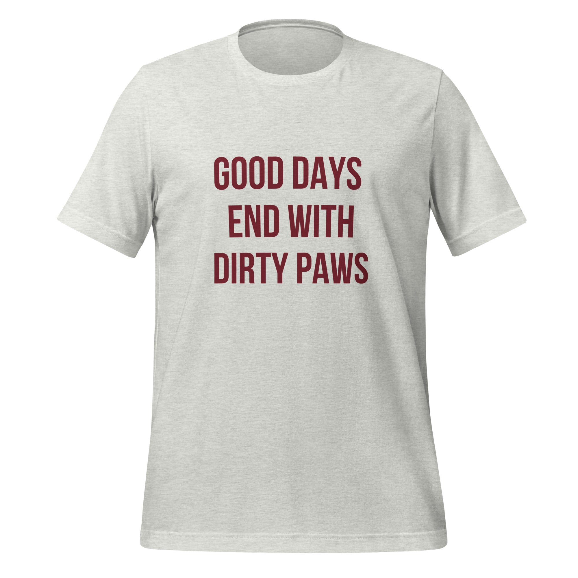 Burgundy Good Days T-Shirt – BorrowMyDoggy store